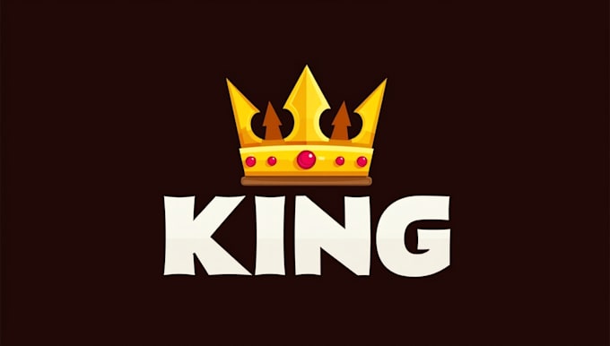 Design unique king crown mascot logo with unlimited revision by Luna ...