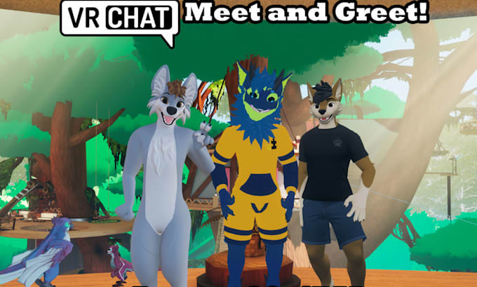 Crear un avatar personalizado para vrchat, avatar furry, vtuber, modelo ...