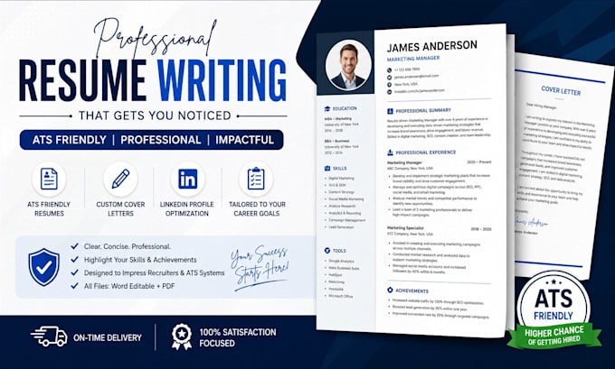 Rédiger un cv, une lettre de motivation et un profil linkedin ...