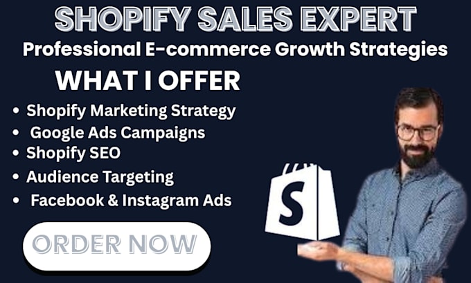 Promote your shopify store and boost sales by Timilehinayo899 | Fiverr