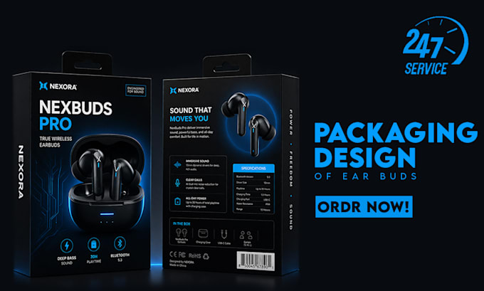 Create product packaging, box, label and amazon design by Ali_amin86 ...