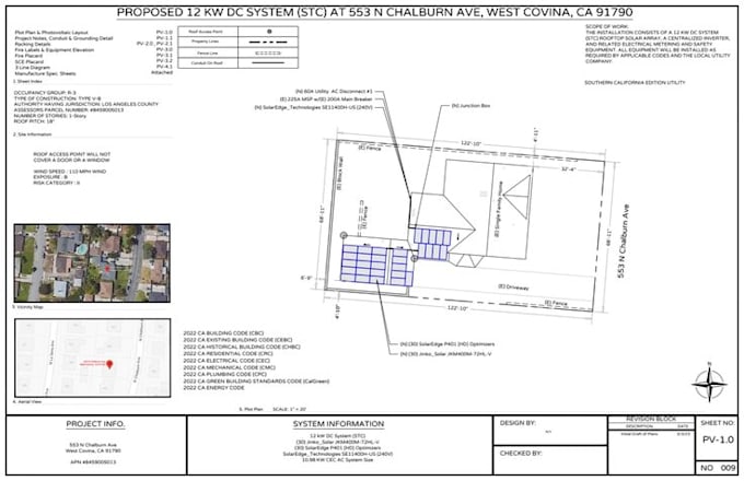 Provide permit ready solar pv design, ground mount plans, and nec ...