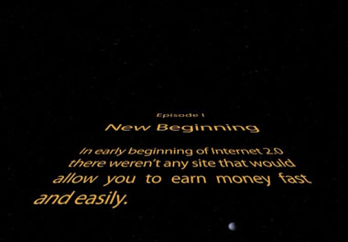 Create this star wars intro in hd by Matt_bk | Fiverr