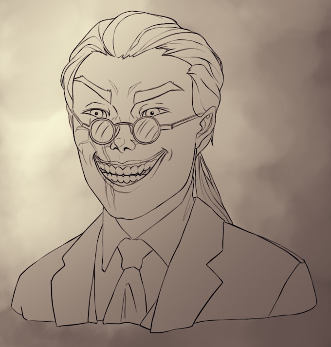 Draw a bust of your character by Abrahamdhr | Fiverr
