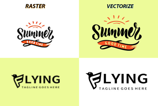 Convert low resulation logo image to vector by Jr_sahed | Fiverr