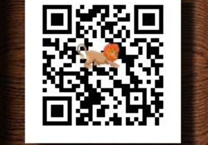 Custom make a designer qr code, with your logo or clip art near the ...