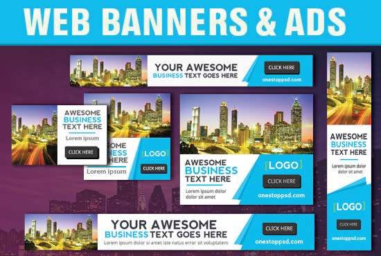 Design impactful and clickable web banner ads by Design_go | Fiverr