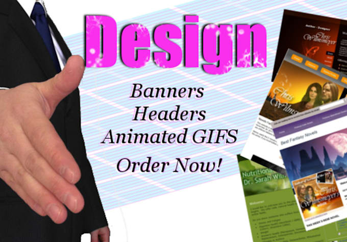 Design any banner, header, or animated gif by Chriswemail1 | Fiverr