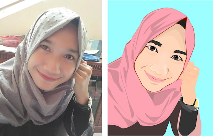 Convert your photo into vexel vector art by Beno_rohman | Fiverr