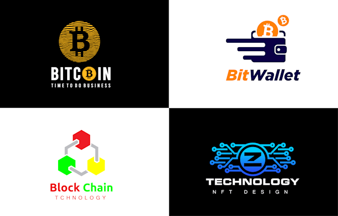 Design tech crypto currency, blockchain, token and coin logo by John ...
