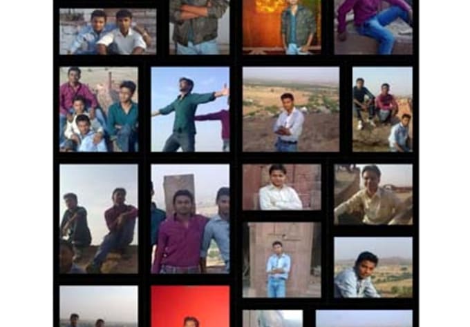 Create the artistic high resolution collage using your pictures by ...