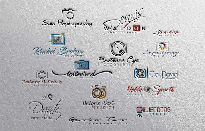 Create photography logo watermark or signature for you by Arif8090 | Fiverr