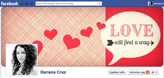 Design facebook profile picture logo with your initials by Jabirpankha ...