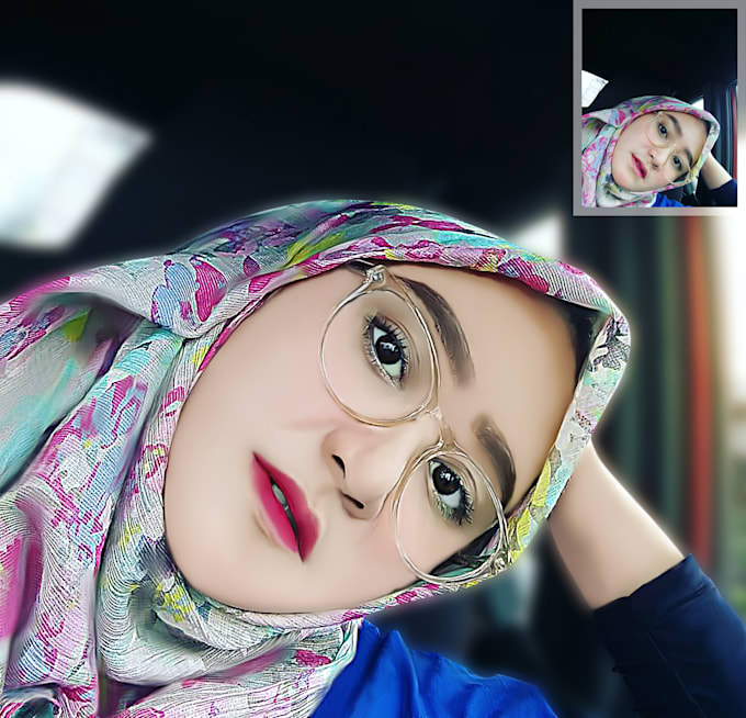 Transform your picture to cartoon style portrait by Larettaartwork | Fiverr