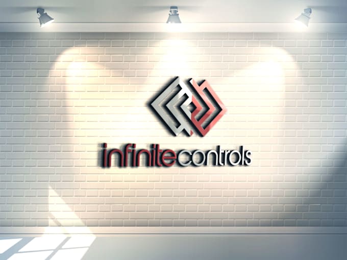 Display logo on wall mockup by Logowall | Fiverr