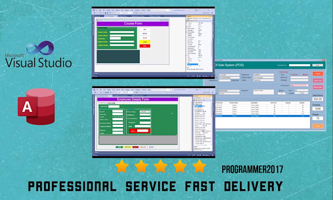 Do any visual basic dot net program or mini project by Programmer2017 ...