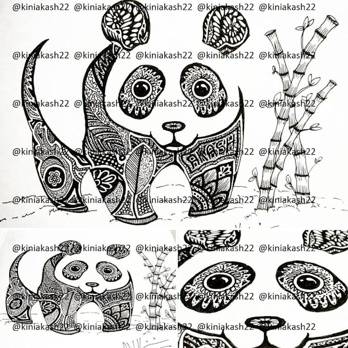 Draw zentangle, doodles or recreate your favourite cartoon or anime ...