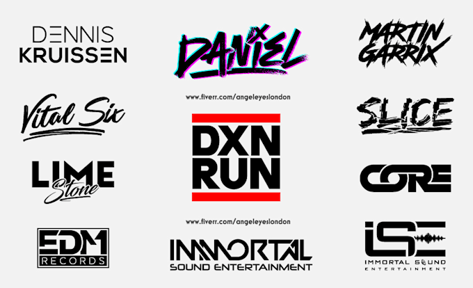 edm logo fonts