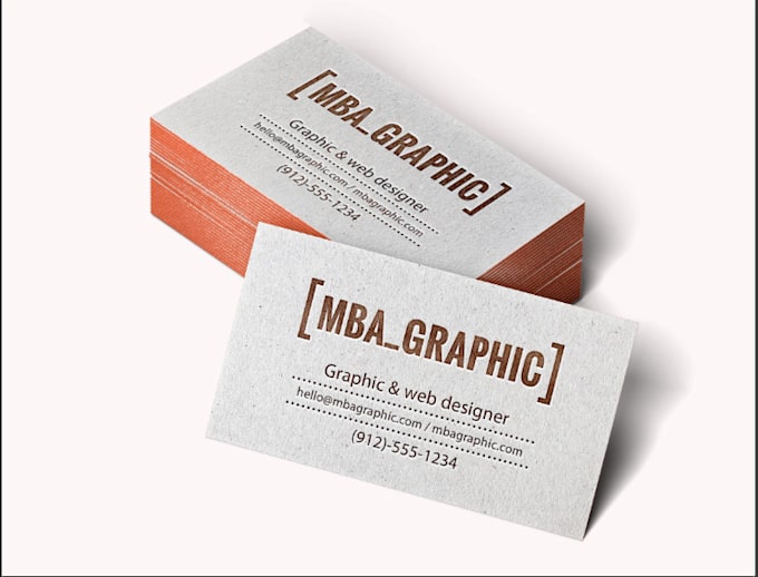 Design professional looking business card by Mba_graphics | Fiverr