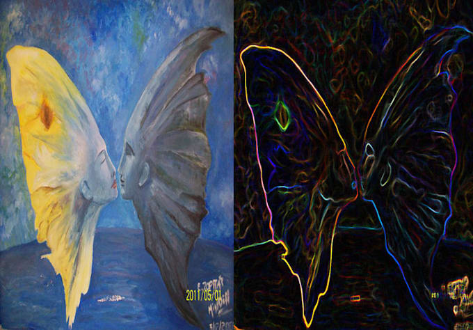Digitally give glowing edges to your photo by Lopoua | Fiverr
