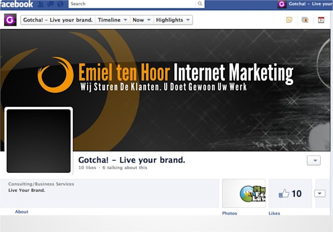 Design cool facebook timeline cover by V3_lily | Fiverr