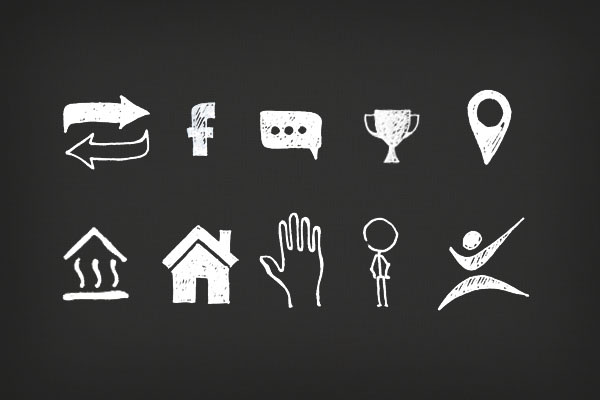 Hand draw 2d icons by Elinaprimaka | Fiverr
