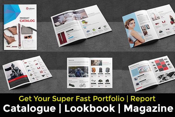 Create a professional fast catalog design by Crestinc | Fiverr