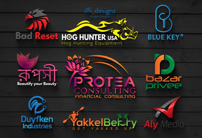 Create 3 pro company logo design by Bk_studio | Fiverr