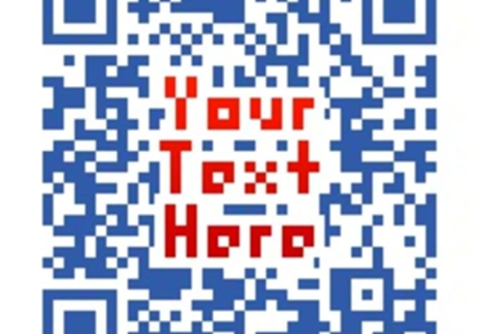 Make custom vanity qr codes with your txt and color and website by ...