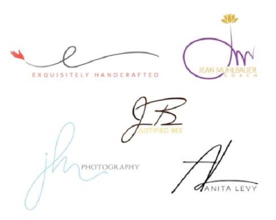 Design a stylish personal signature logo for your company by Mollylane ...