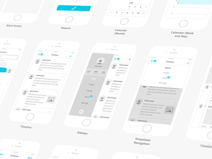 Turn your wireframe into clickable mockup using invisionapp by Deepakd15 | Fiverr