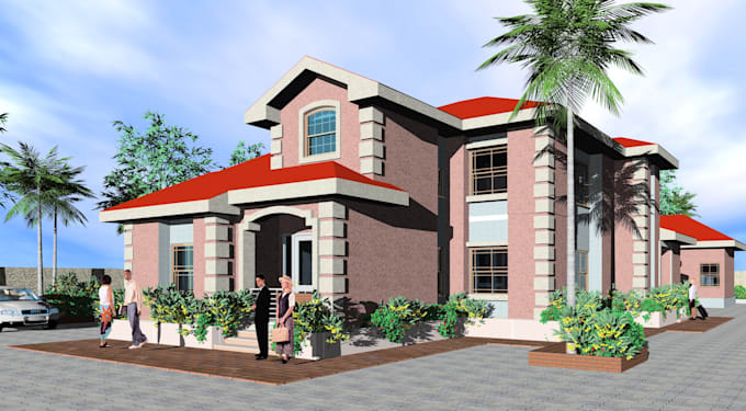 Design 2d And 3d Architectural Designs By Shinakay Fiverr