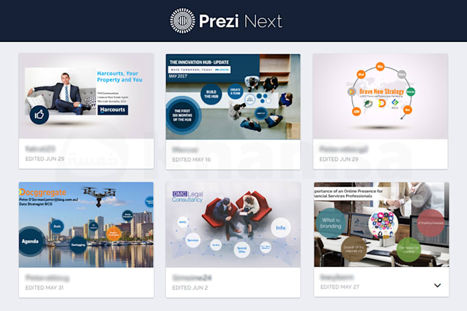 Create prezi next presentation by Khamsa | Fiverr