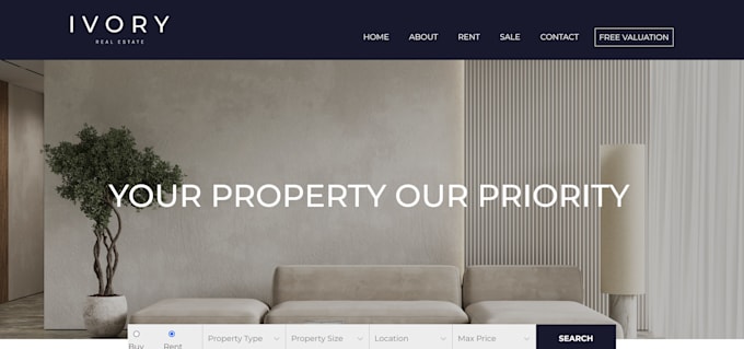 Customize the houzez theme to make a professional real estate website by Fdilnaz | Fiverr