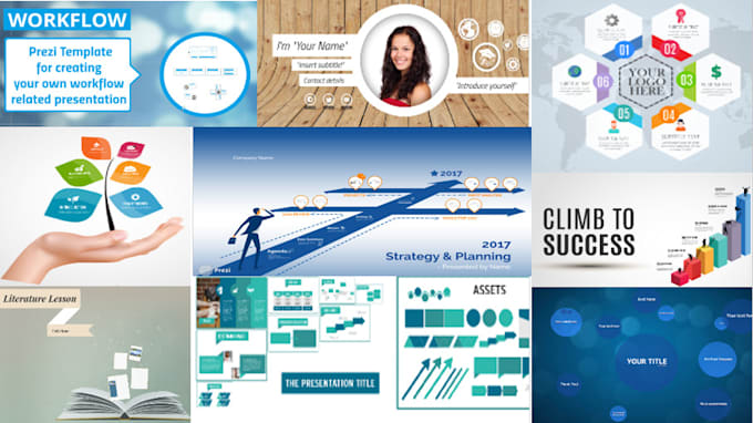 Create and design professional modern prezi presentation by Pro4design ...