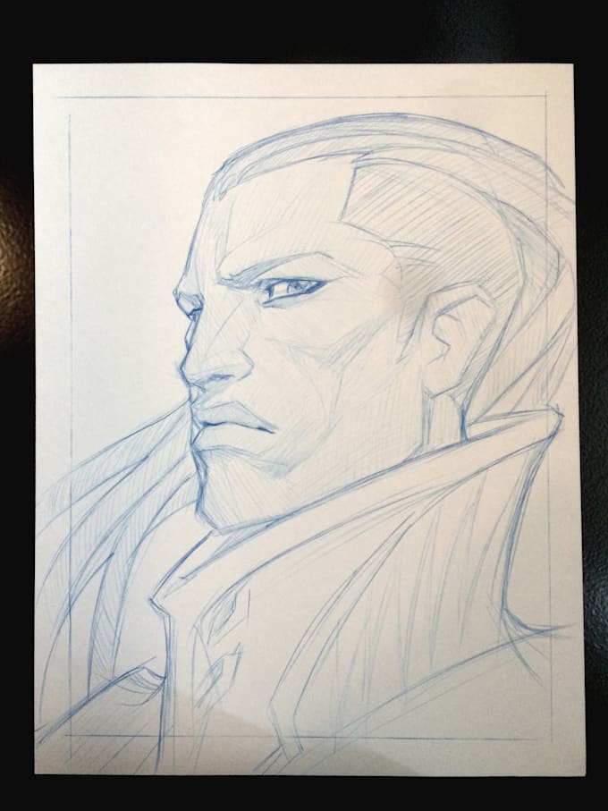 Traditionally draw league of legends fanart by Ironstylus | Fiverr