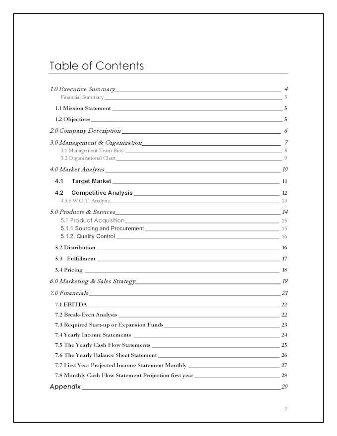 Send you a full ecommerce online fashion boutique business plan by ...