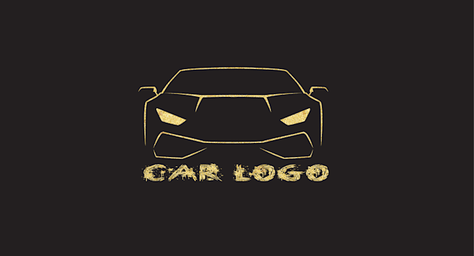 Create a gold car logo by Maxxbooks | Fiverr