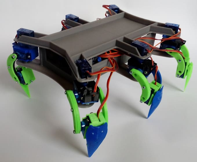 Design a small programmable robot by Georgyel | Fiverr