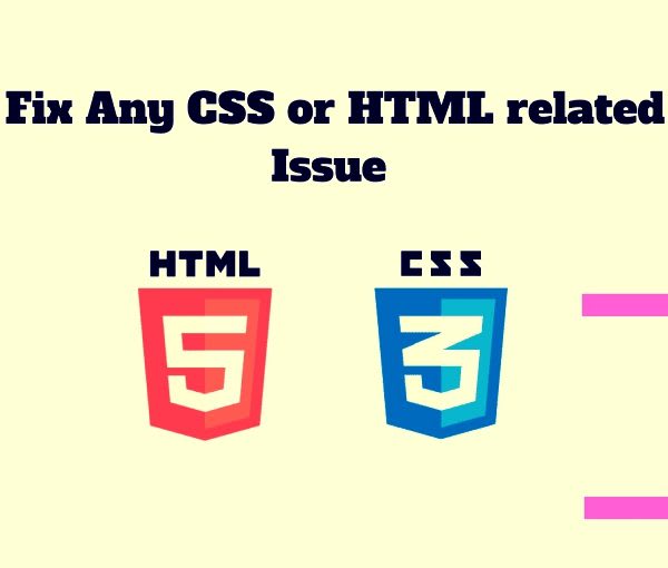 Fix issue in html, css, js, jquery by Engrzaman572 | Fiverr