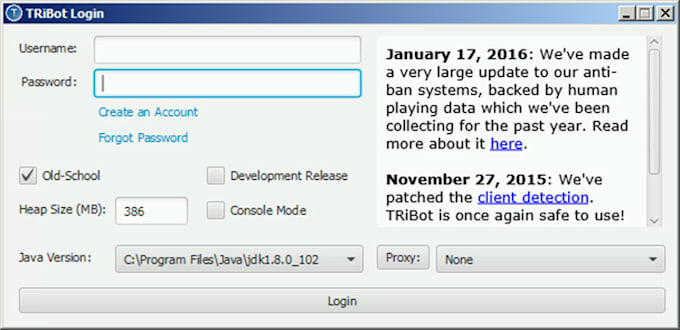 Make any private bot script for oldschool runescape by Primecodex | Fiverr