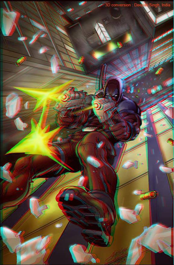 Manually Convert Your 2d Image Into Stereo 3d Anaglyph Sbs By