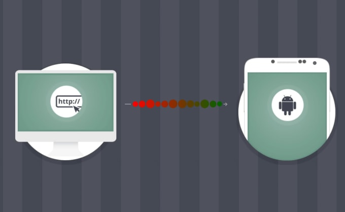 Convert your website into android and ios app by Nxtvision | Fiverr