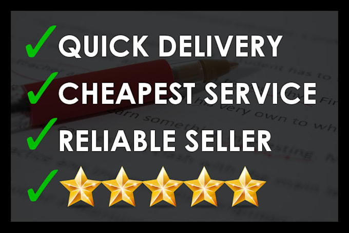 Proofread and edit 1000 words in 24 hours by Nitila | Fiverr