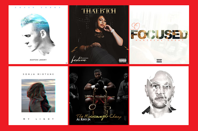 Design a unique album cover, music and song artwork by Nelsonnute | Fiverr