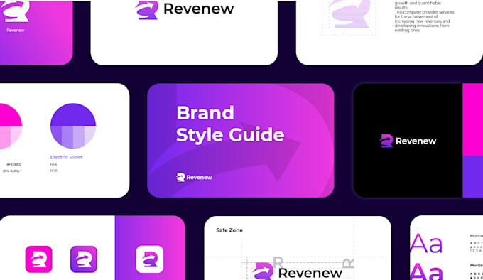 Create a unique logo and brand guidelines by Ultradistrict | Fiverr