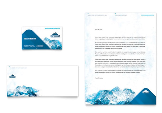 Design a professional letter head and business card set by Webwiseuk ...