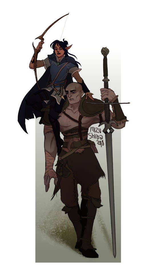 Draw your rp rpg larp character fantasy postapo modern by Mizushiba ...