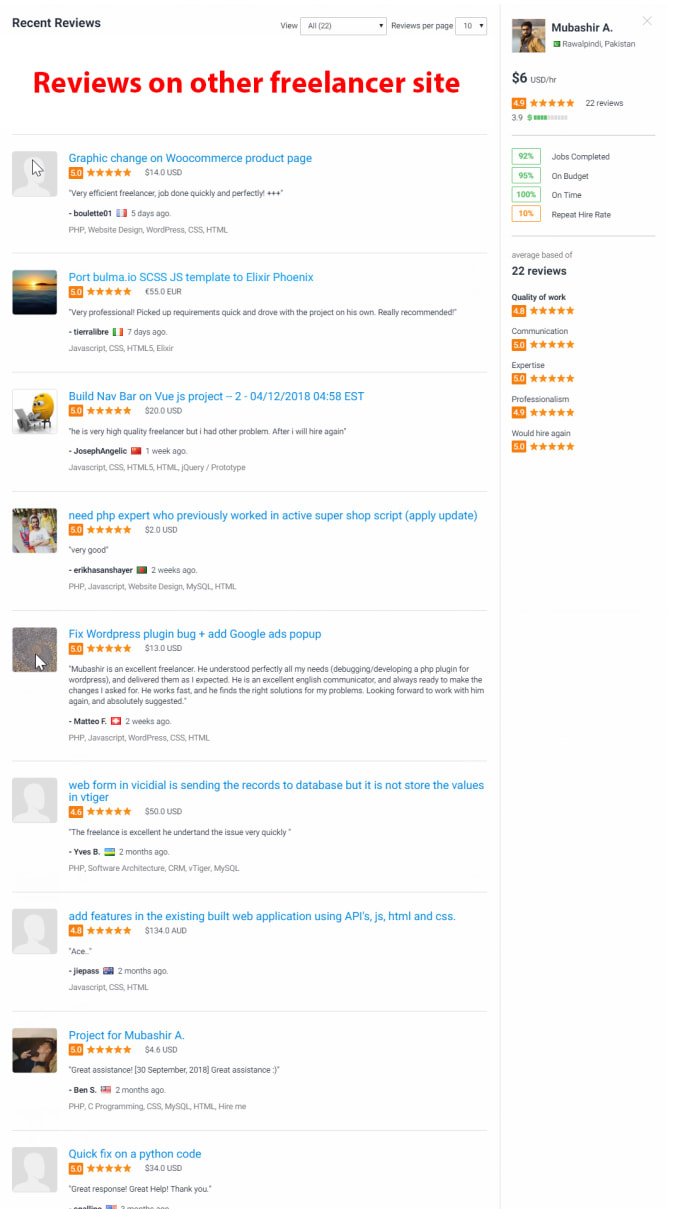 Do Php Javascript Jquery Html Css Bootstrap Json Work By Webtechmentor Fiverr