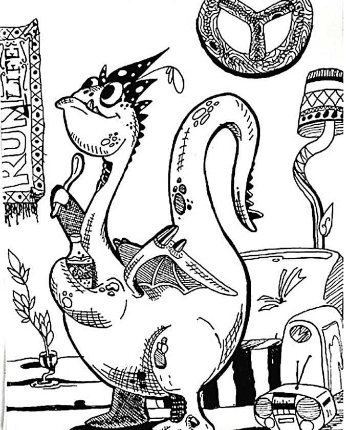 Make an illustration artwork with pointer by Desin0 | Fiverr